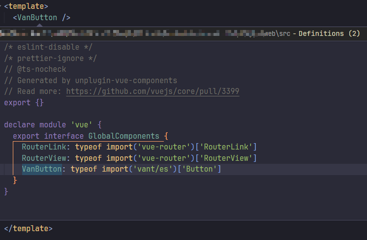 tsx components type declaration support · Issue #669 · unplugin/unplugin-vue-components · GitHub