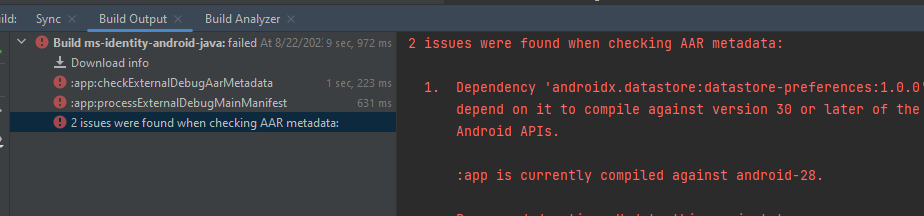 Unable to get this sample to work because of version issues when compiling · Issue #73 · Azure ...