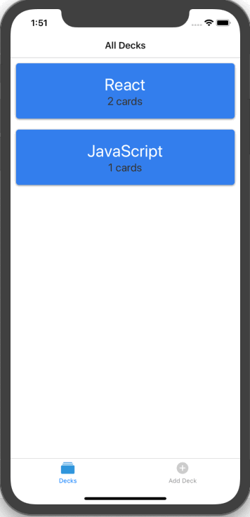 GitHub - eakmotion/Mobile-Flashcards-ReactNative: React Nanodegree ...