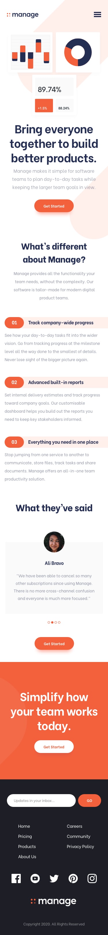 GitHub - tonyouma/manage-site-template