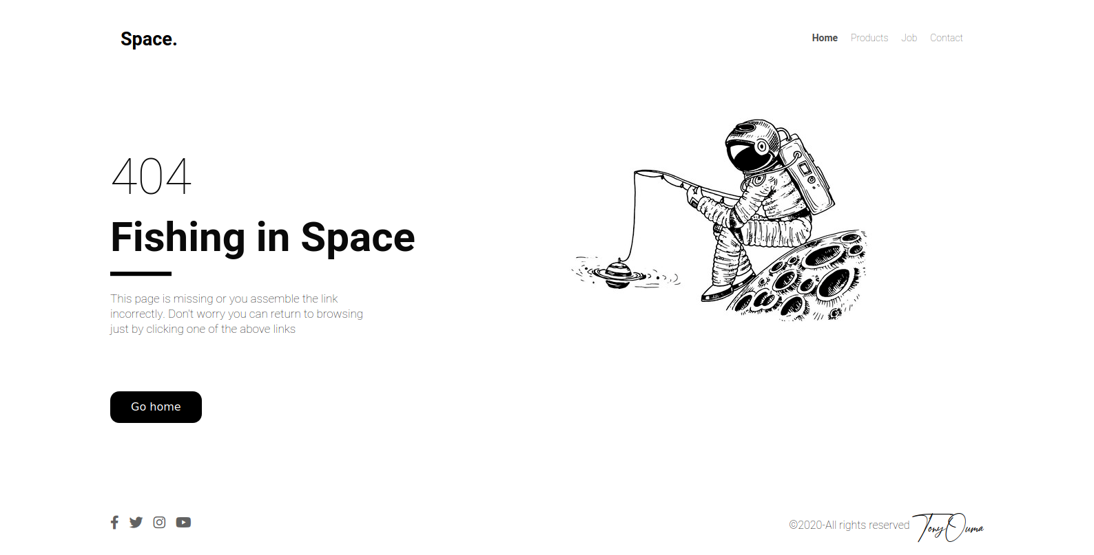 GitHub - tonyouma/space-site