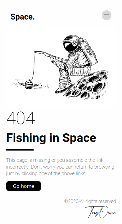 GitHub - tonyouma/space-site