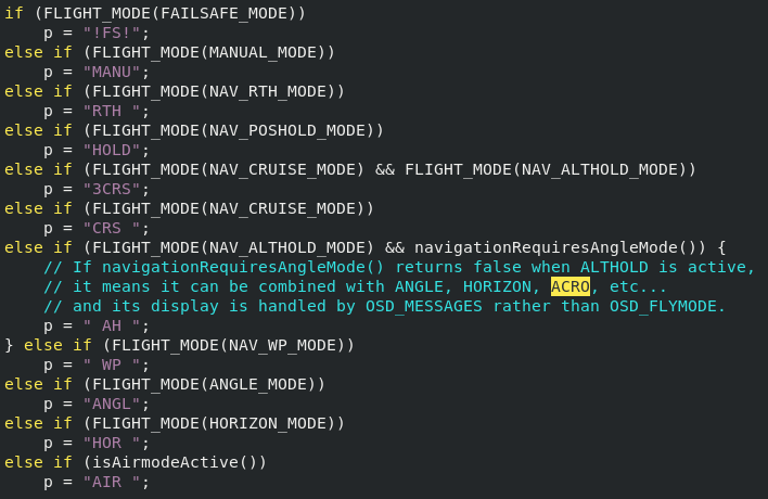 OSD flight modes · Issue #4042 · iNavFlight/inav · GitHub