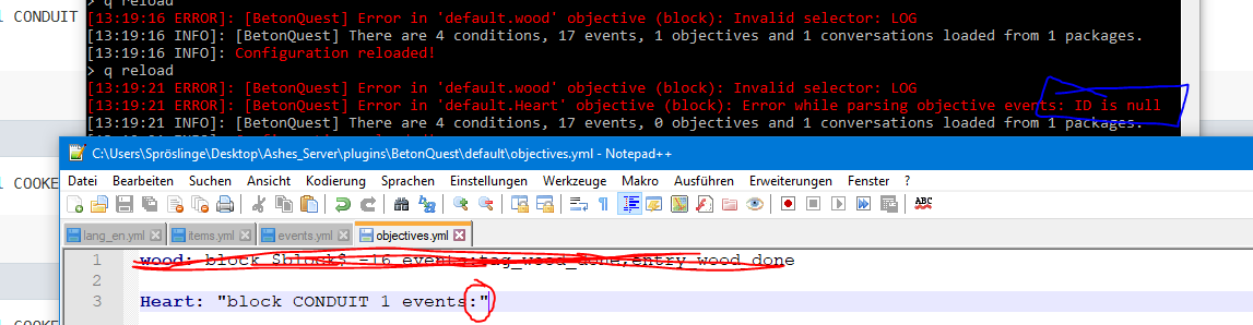 Better Error Messages · Issue #893 · BetonQuest/BetonQuest · GitHub