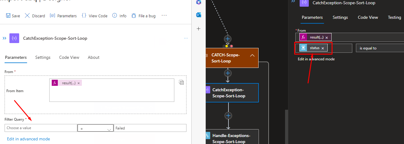 Item [ Status ] Goes Missing In The Publish Logic App Workflow Filter Array Action · Issue