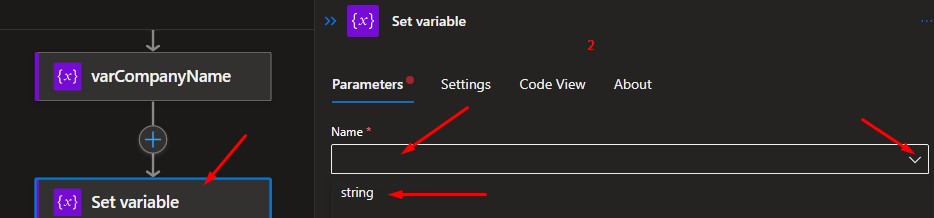 VSCode designer - variable issue · Issue #2352 · Azure/LogicAppsUX · GitHub