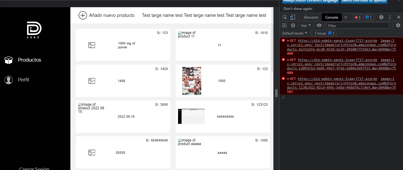 Show created product · Issue #221 · Azordev/did-admin-panel · GitHub