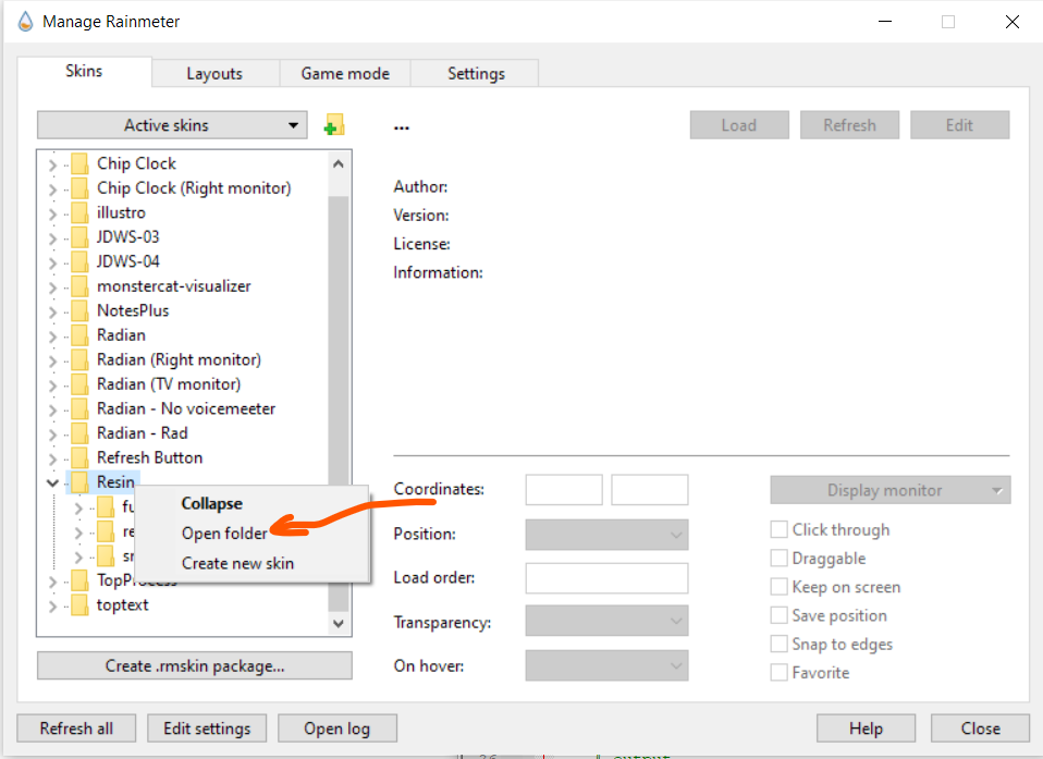 GitHub - eileenthg/resin-meter: Rainmeter skin for Genshin notes