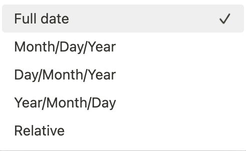 Add date format options to last created, last edited · Issue #323 · decaf-dev/obsidian-dataloom ...