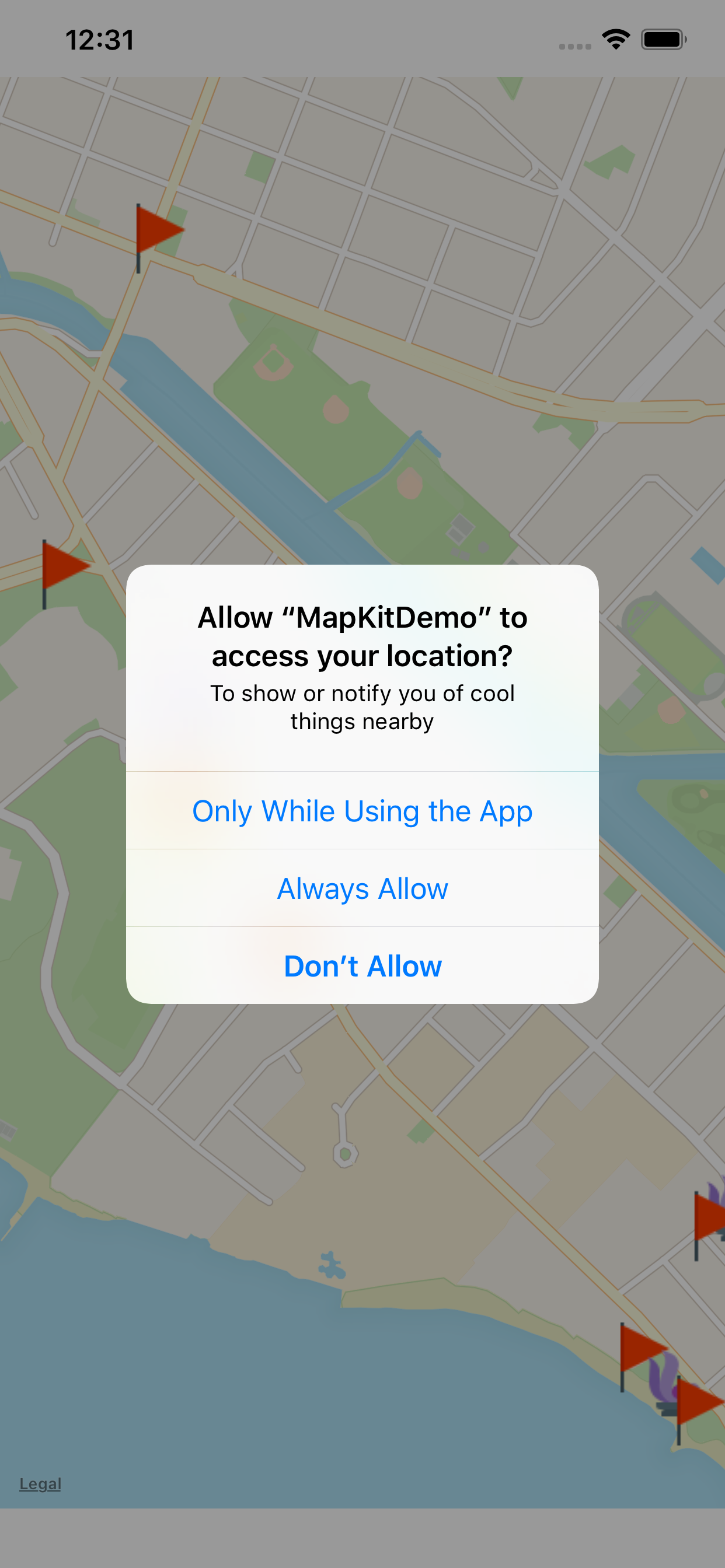 GitHub - lifeofmrparmar/MapKitDemo: MapKit framework to display real-world Points.