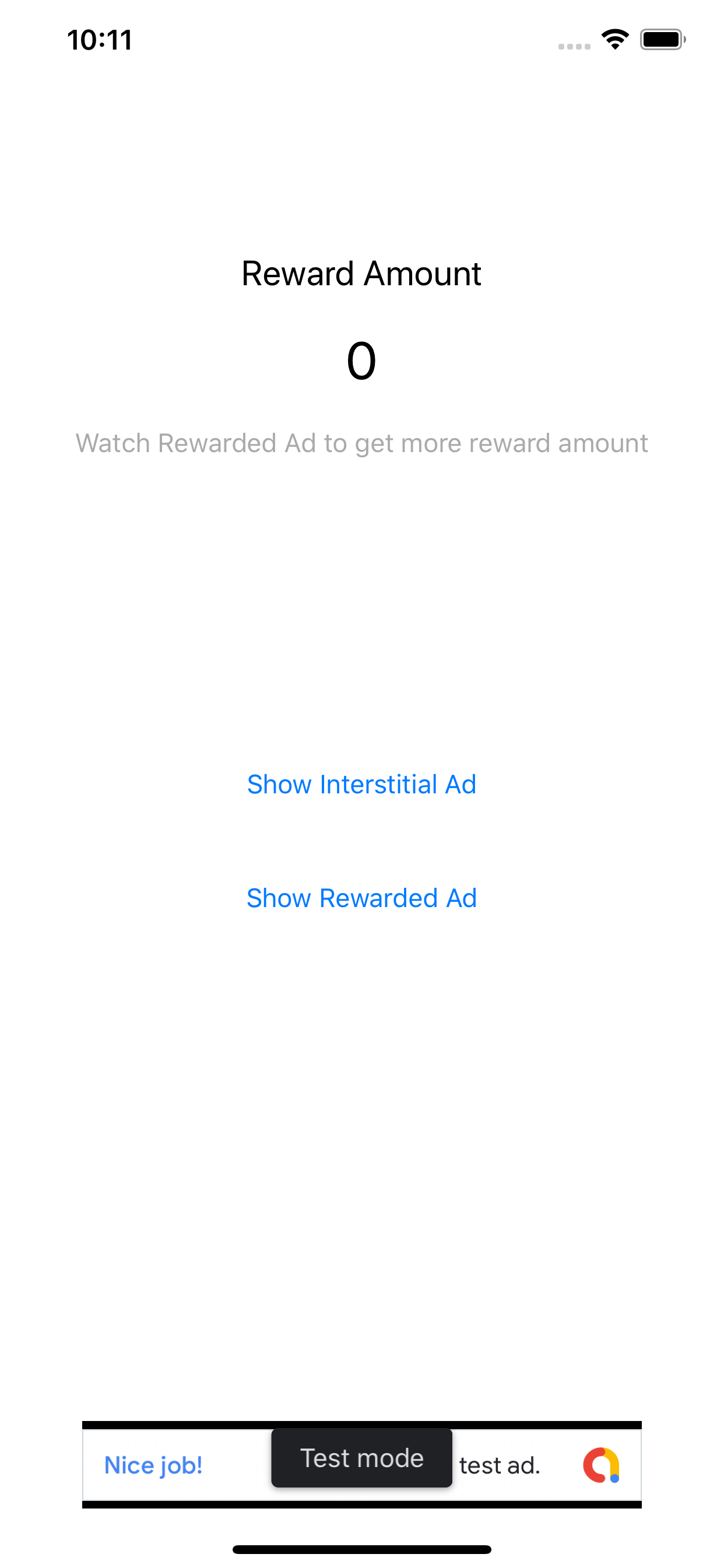 GitHub - lifeofmrparmar/GoogleAdMobDemo: Banner Ads, Interstitial Ads, Rewarded Ads