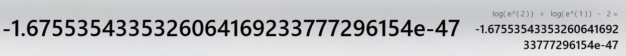 Incorrect result for exponational and logarithmic functions with exact results · Issue #574 ...