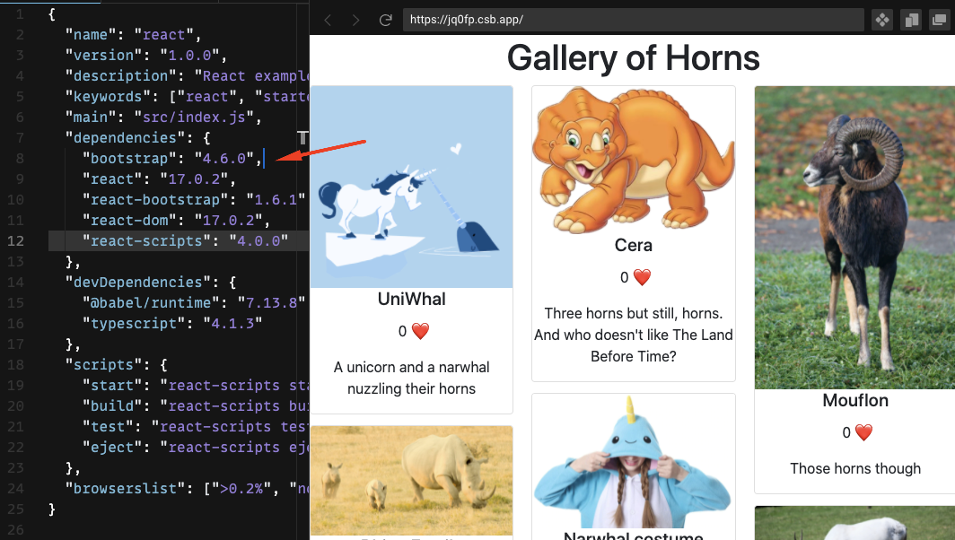 Cardcolumns Renders A Single Column · Issue 5944 · React Bootstrapreact Bootstrap · Github