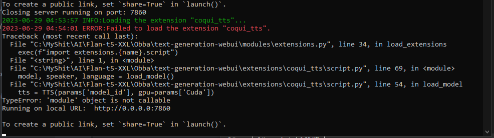 Coqui AI and Tortoise TTS by da3dsoul · Pull Request #1106 · oobabooga ...