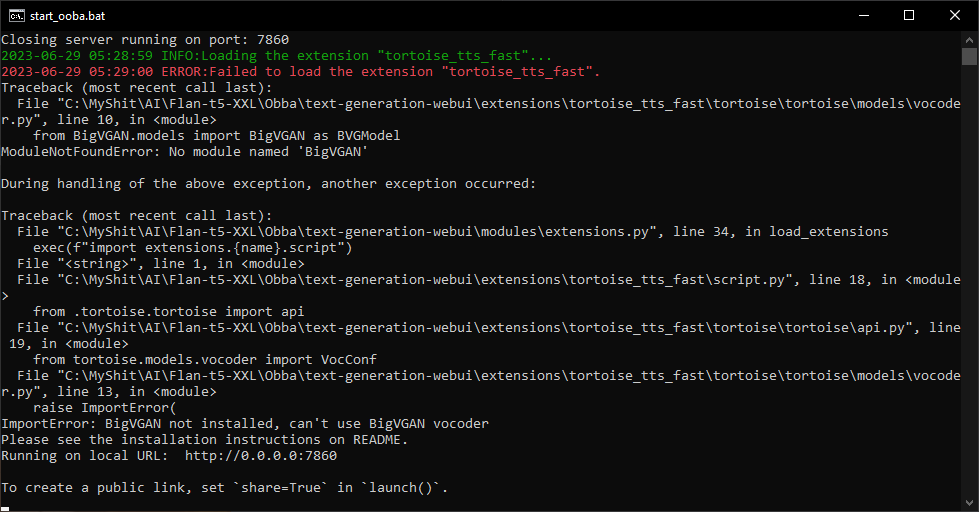Coqui AI and Tortoise TTS by da3dsoul · Pull Request #1106 · oobabooga ...