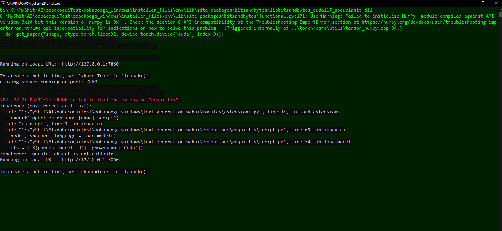 Coqui AI and Tortoise TTS by da3dsoul · Pull Request #1106 · oobabooga ...