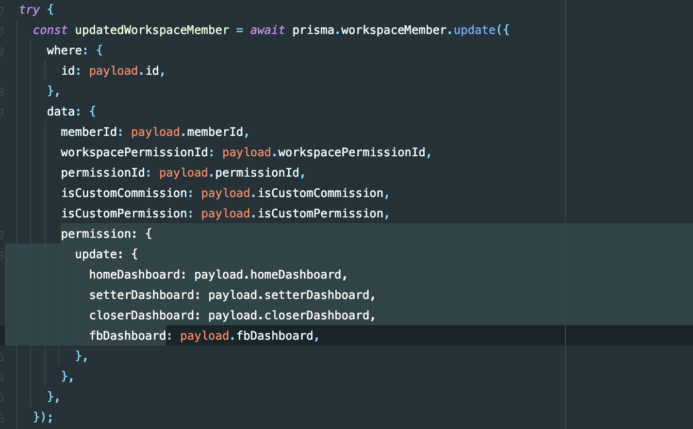 Relational update is giving unknown 'arg' error. · Issue #18178 · prisma/prisma · GitHub