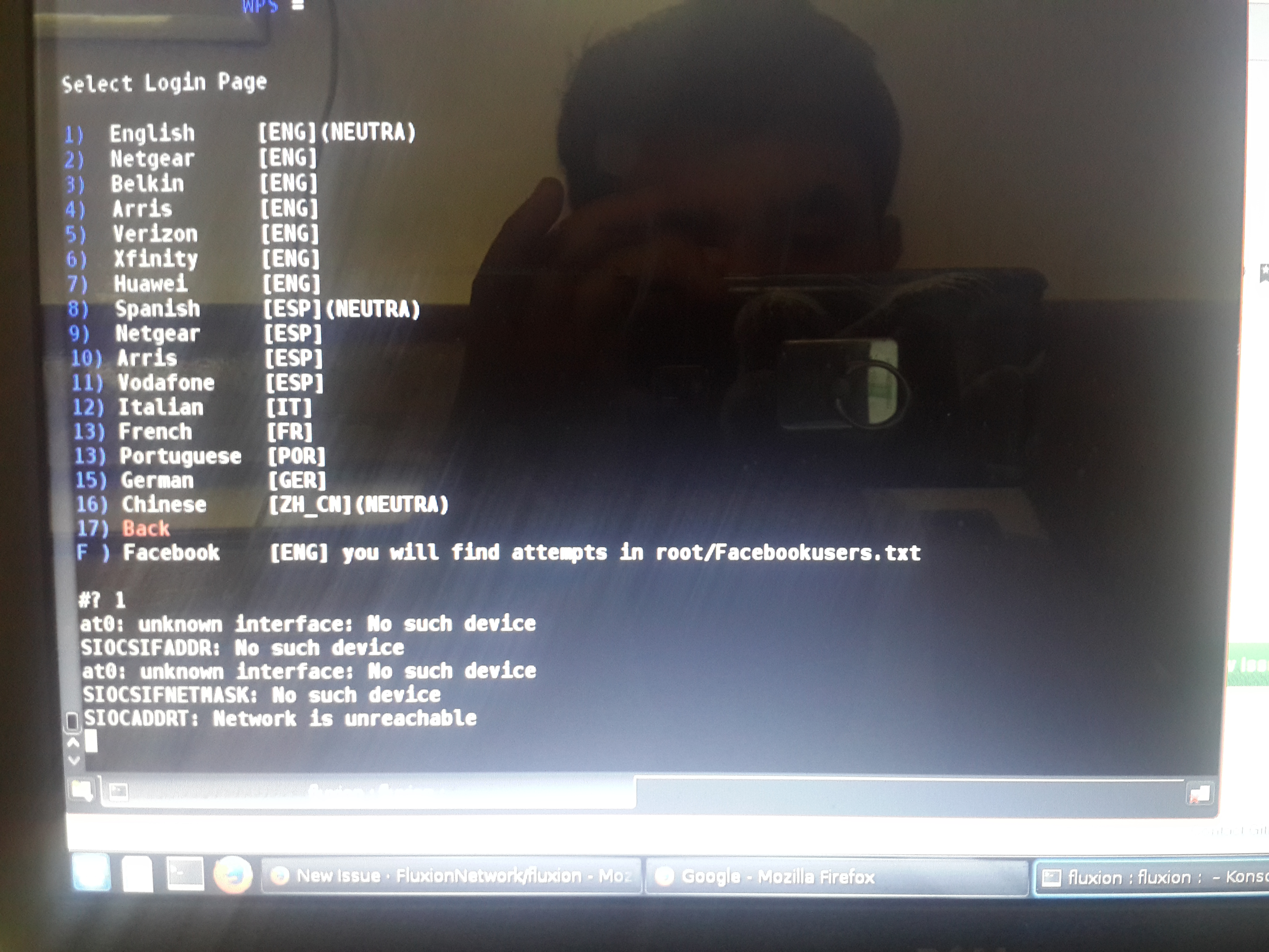 at0 ERROR while getting interface flags: No such device · Issue #544 · FluxionNetwork/fluxion ...
