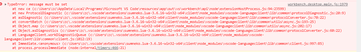 报错 · Issue #1982 · LuaLS/lua-language-server · GitHub