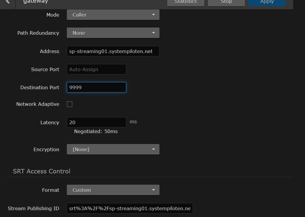 SRT input from Haivision Makito · Issue #606 · AirenSoft ...