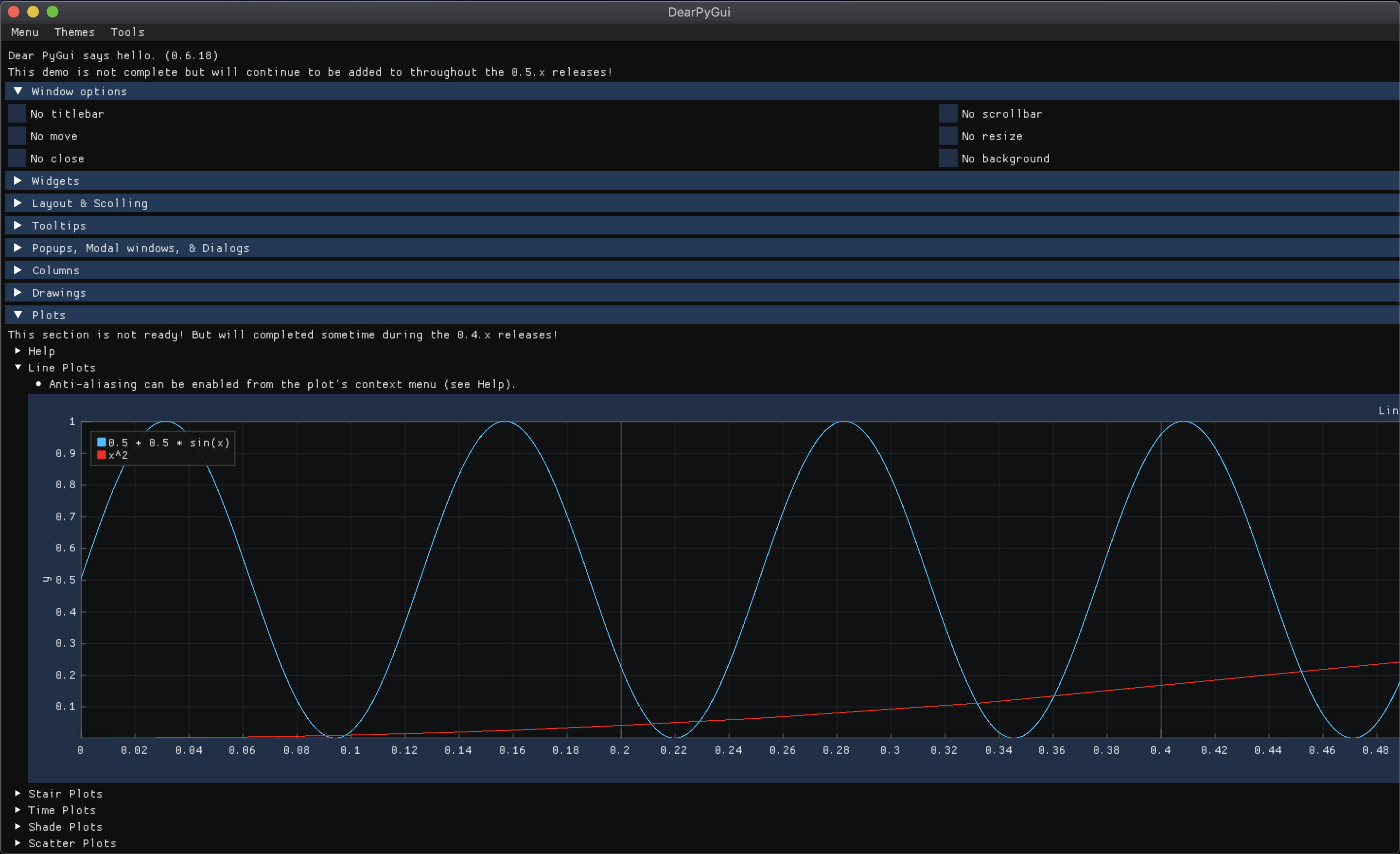 Main window content not resizing properly · Issue #348 · hoffstadt/DearPyGui · GitHub