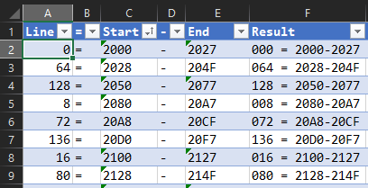 When XLSX has table header row, preview missing header row and first row of data is not visible ...