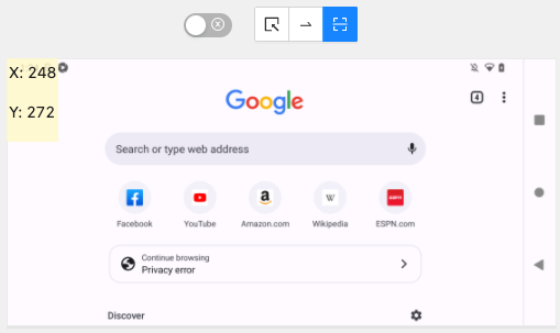 Tap By Coordinates Does Not Work For Android Apps In Landscape · Issue 701 · Appiumappium