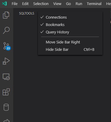 The connections list has disappeared · Issue #568 · mtxr/vscode ...