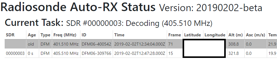 Regex not matching with DFM · Issue #109 · projecthorus/radiosonde_auto_rx · GitHub