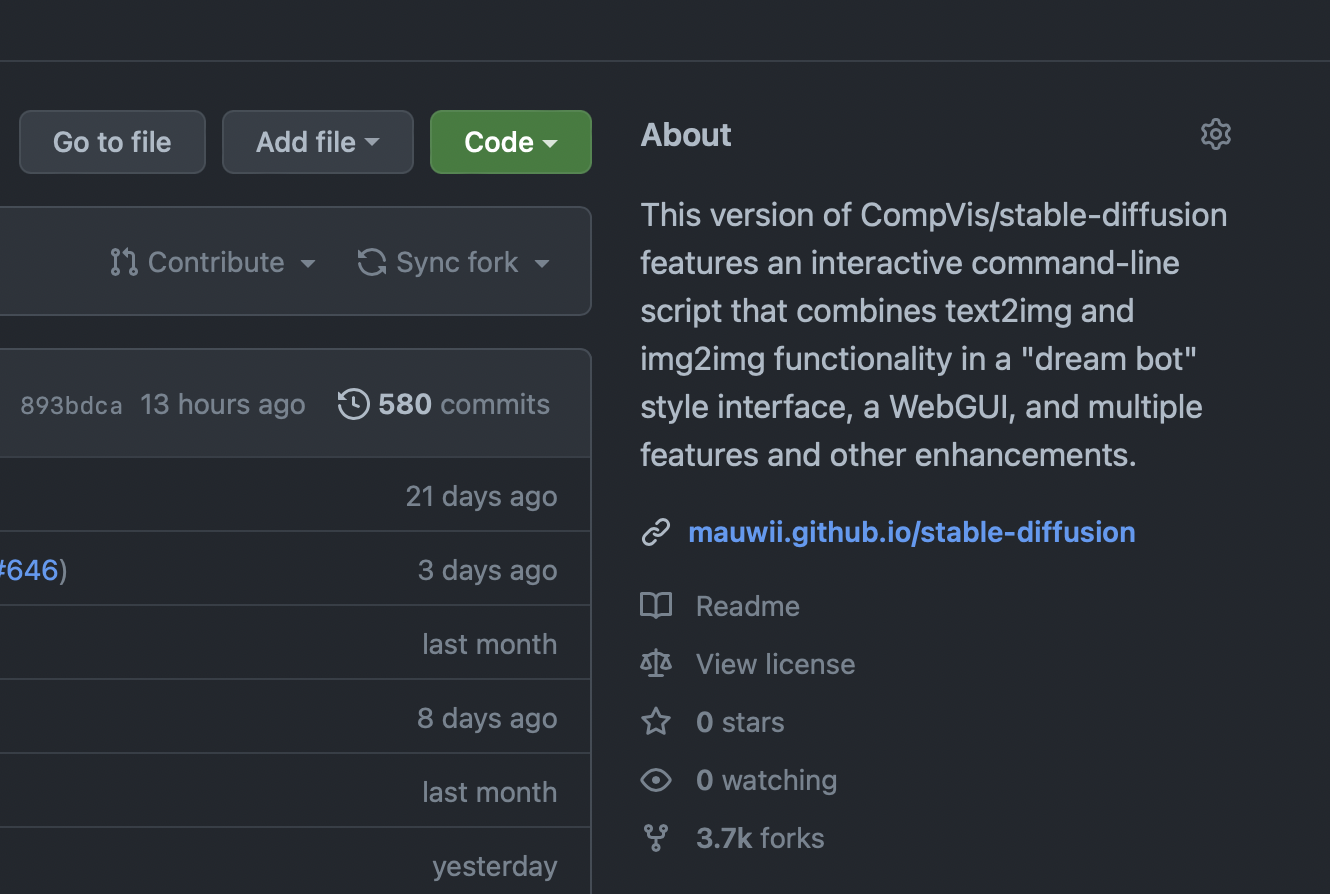 Deduplicate README.md and docs/index.md · Issue #670 · invoke-ai/InvokeAI · GitHub