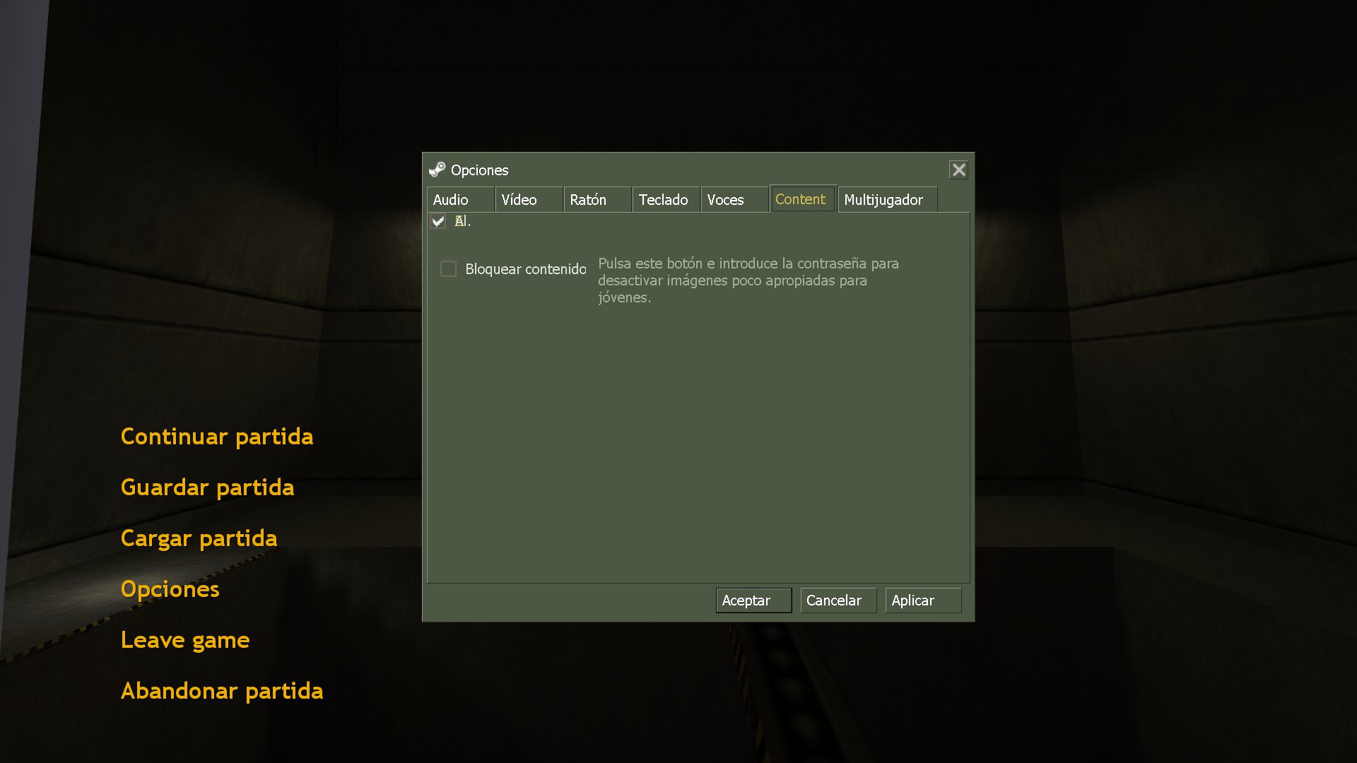 [HL25] Options in 'Content' section overlap · Issue #3465 · ValveSoftware/halflife · GitHub