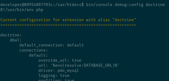 Not Setting Doctrine Dbal Override Url To True Is Deprecated True Is The Only Value That Will