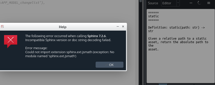 Wrong Sphix version detection for jsmath · Issue #21499 · spyder-ide/spyder · GitHub