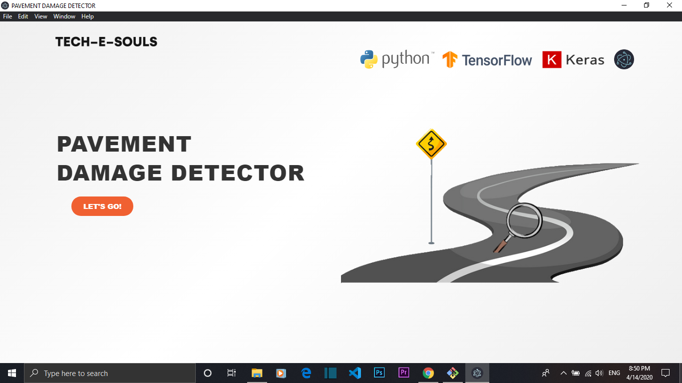 GitHub - TECH-E-SOULS/Pavement-Damage-Detector: The Application is ...