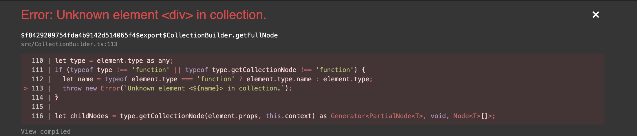 Need help with collection/node interface example · Issue #1365 · adobe/react-spectrum · GitHub