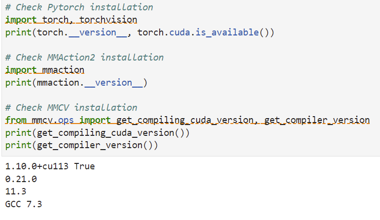 get error 'Default process group has not been initialized' when running mmaction2's demo ...