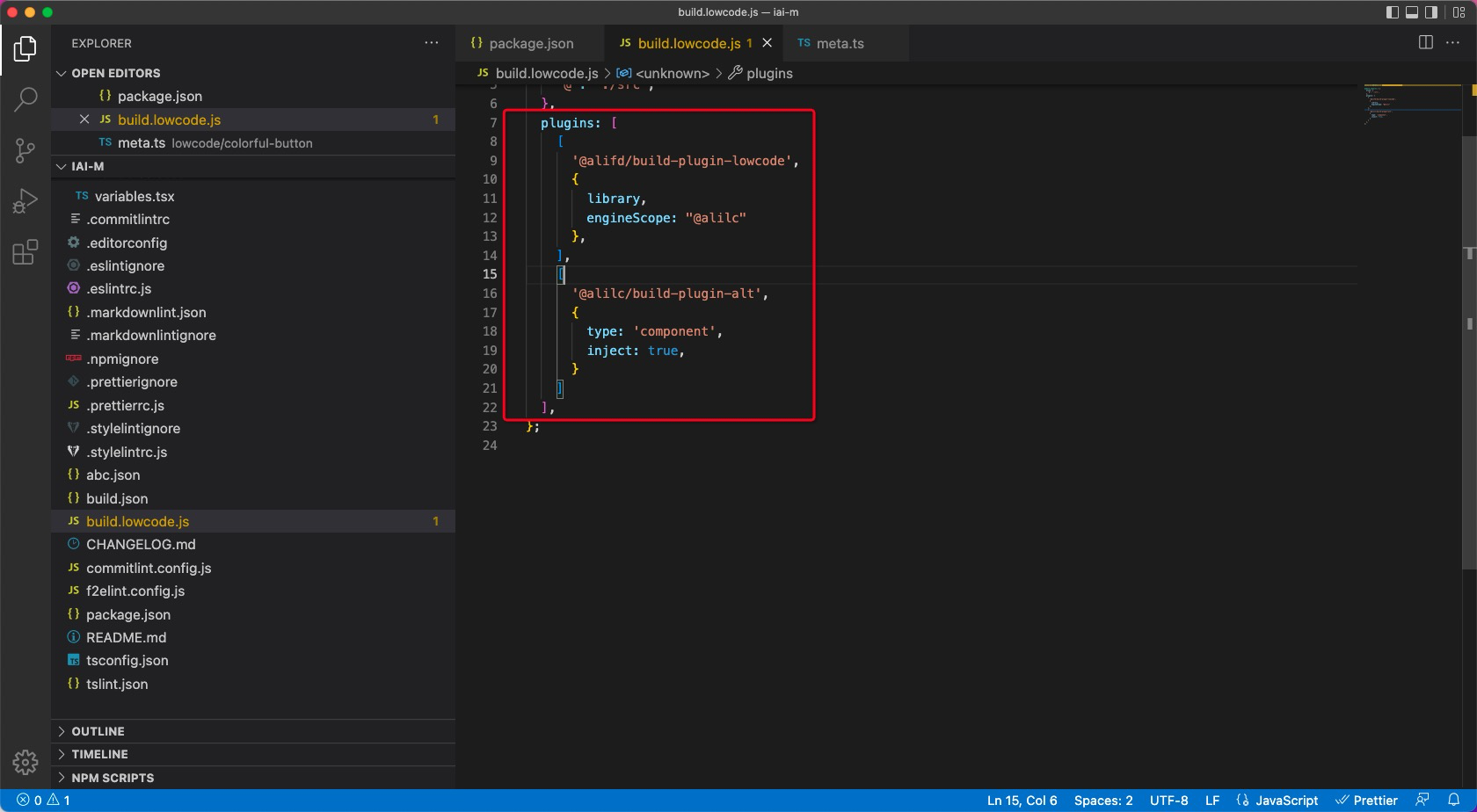 使用官方的demo + 官方脚手架创建的物料组件库使用@alilc/build-plugin-alt调试异常 · Issue #570 · alibaba/lowcode-engine ...