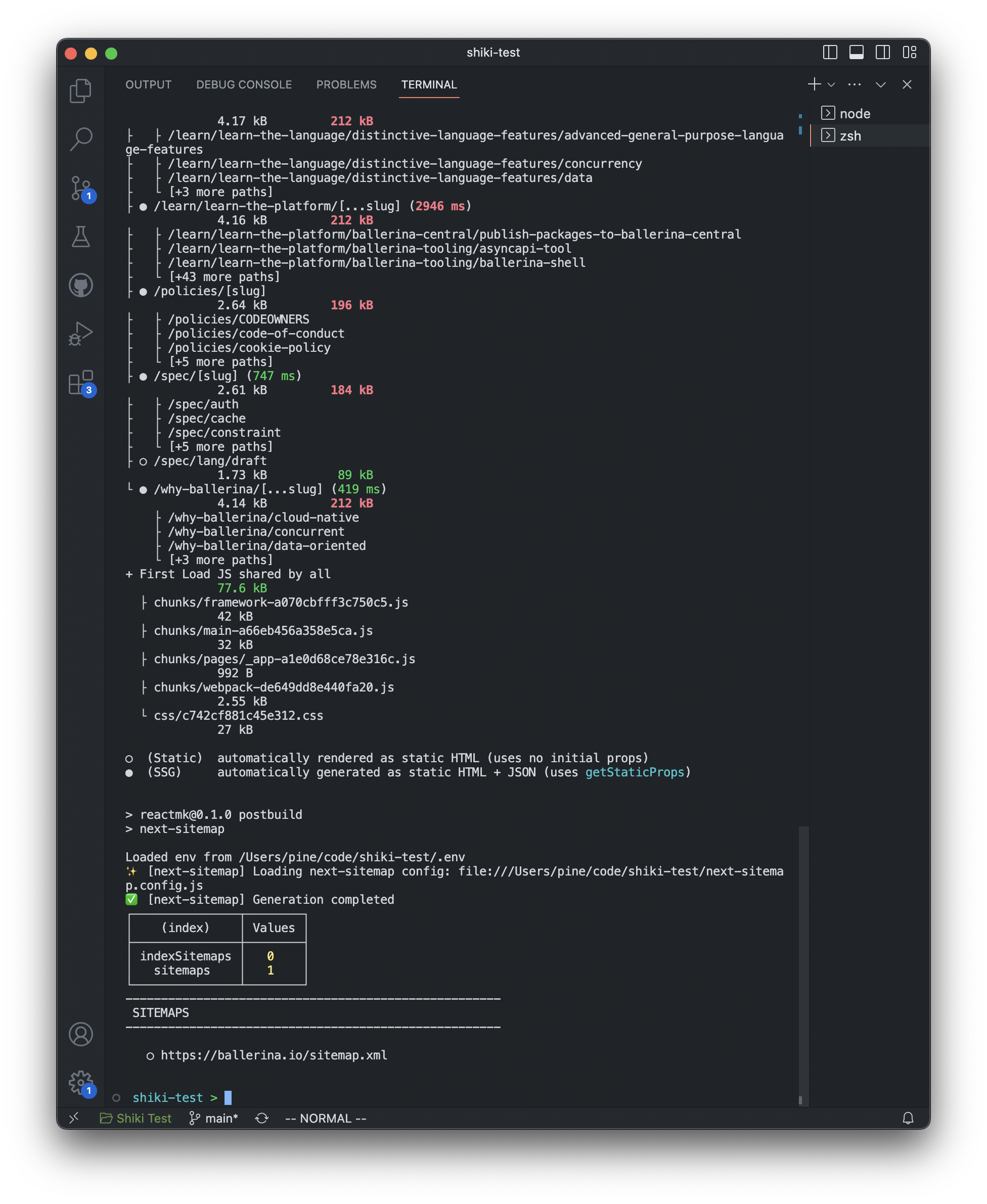 Build failure in GH actions · Issue #433 · shikijs/shiki · GitHub
