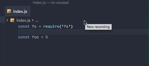 JS/TS code without `require` or `import` do not receive any unused code ...