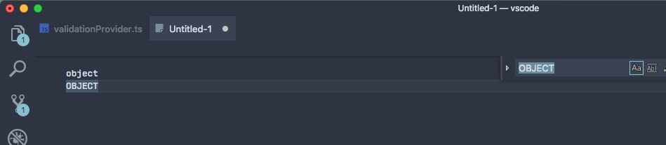 Find highlights both camelcase and non-camelcase for the same spelled ...