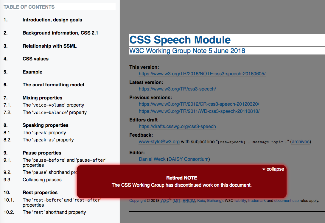 [scss] support `speak` · Issue #61719 · microsoft/vscode · GitHub