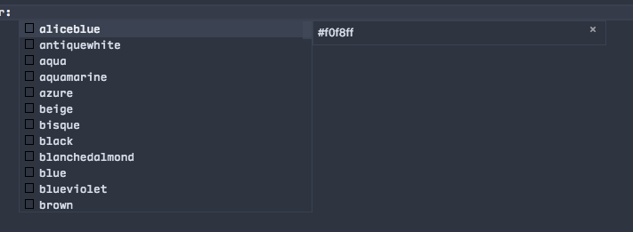 CSS color completions do not show colors · Issue #67029 · microsoft/vscode · GitHub