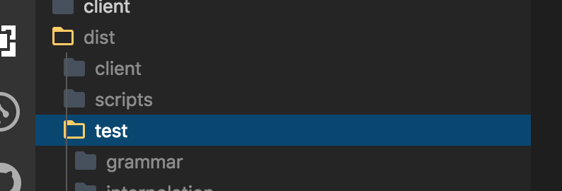 Indent guide overlaps with folder with no twistie · Issue #75773 · microsoft/vscode · GitHub
