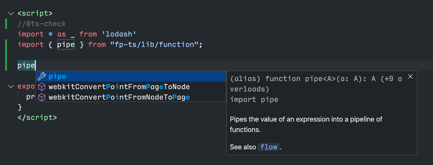 Compatibility With FP-TS · Issue #2026 · vuejs/vetur · GitHub
