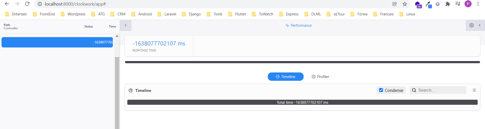 Extension Shows Nothing No Tabs No Data · Issue 509 · Itsgoingd Clockwork · Github
