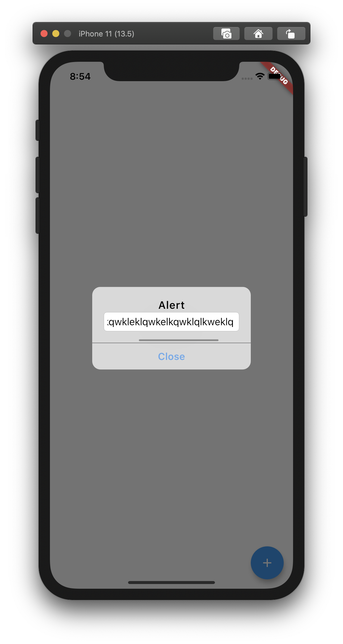 CupertinoTextField incorrectly draws scrollbar in vertical position in showCupertinoDialog ...