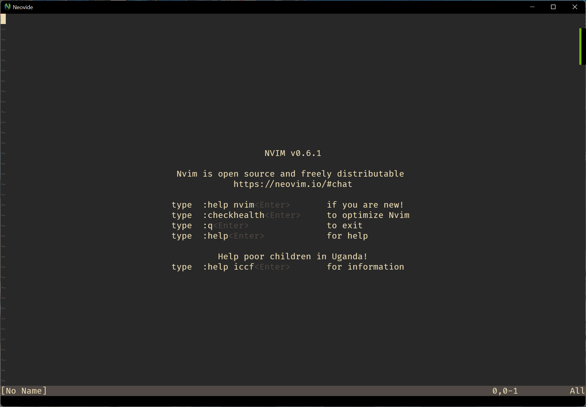 Cmd buffer is not rendered on startup · Issue #1167 · neovide/neovide · GitHub