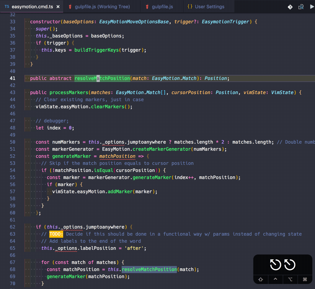 [Feature Request] Support easymotion-jumptoanywhere · Issue #2434 · VSCodeVim/Vim · GitHub