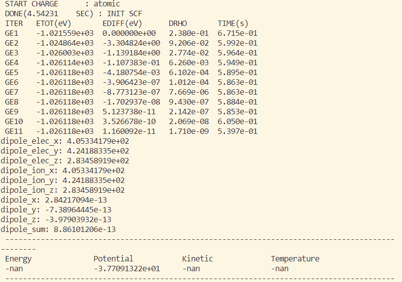 Some properties are `nan` when use TDDFT · Issue #2026 · deepmodeling/abacus-develop · GitHub