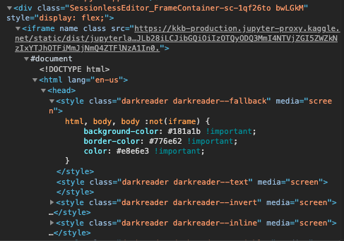 syntax colors in jupyter notebook · Issue #1106 · darkreader/darkreader · GitHub